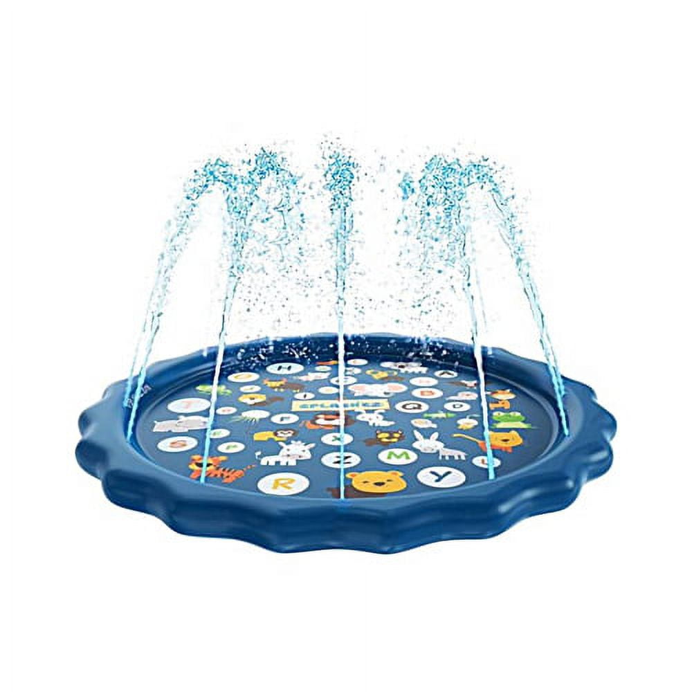3-in-1 Splash Pads Splash Water Sprinkler Pad for Baby Toddler Kids ...