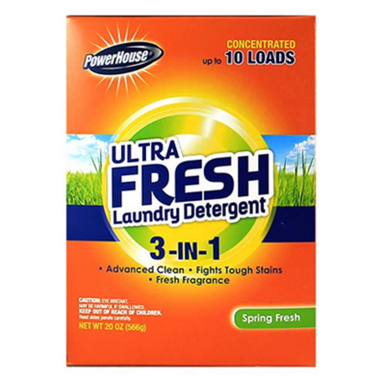 3-in-1 Spring Fresh Scent Laundry Detergent Pack of 12 - Walmart.com