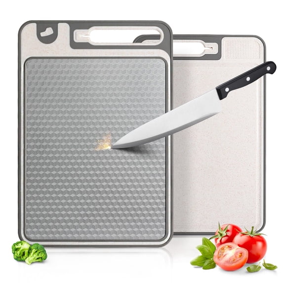 3-in-1 Stainless Steel Board For Kitchen Double Sided Non Scratch ...