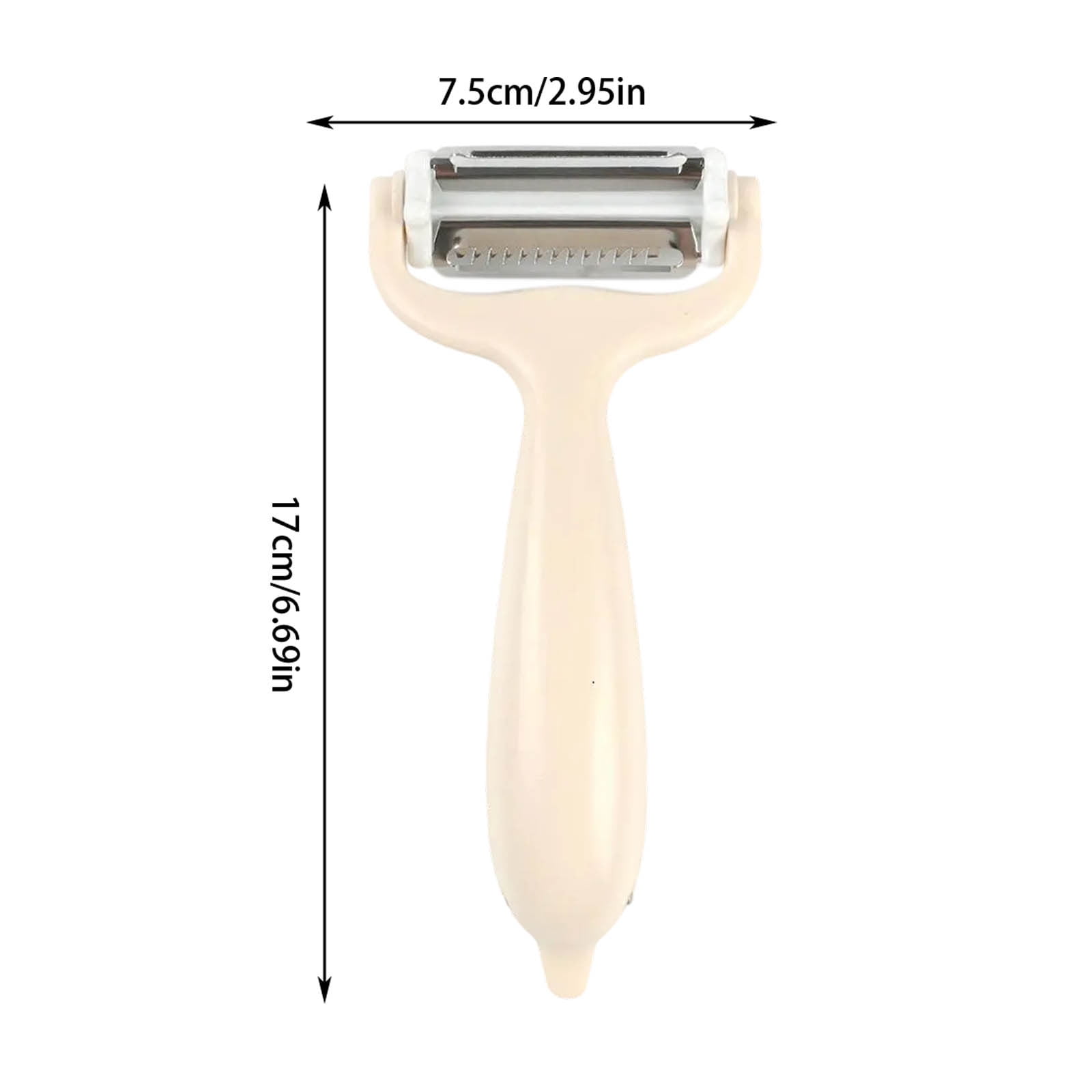 3-in-1 Stainless Steel Multi-Functional Peeler for Fruits and ...