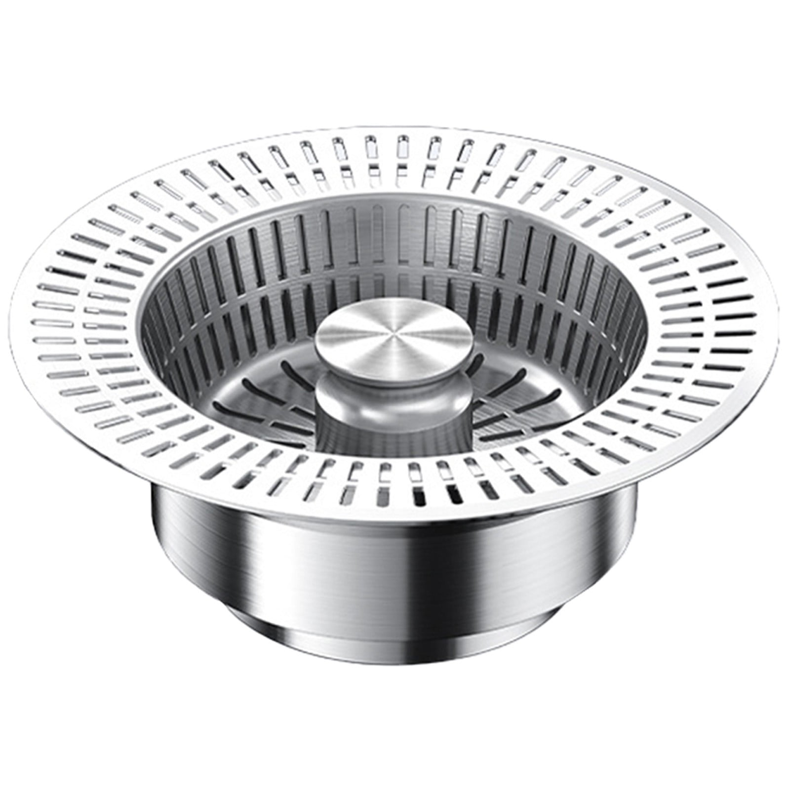 3-In-1 Stainless Steel Sink Aid, Kitchen Sink Drain Strainer, Sink ...