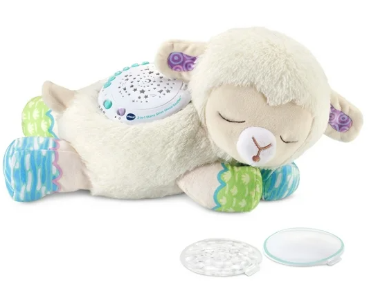 3-in-1 Starlight Sheep Pacifier Plush Toy - Soothing Baby Companion ...