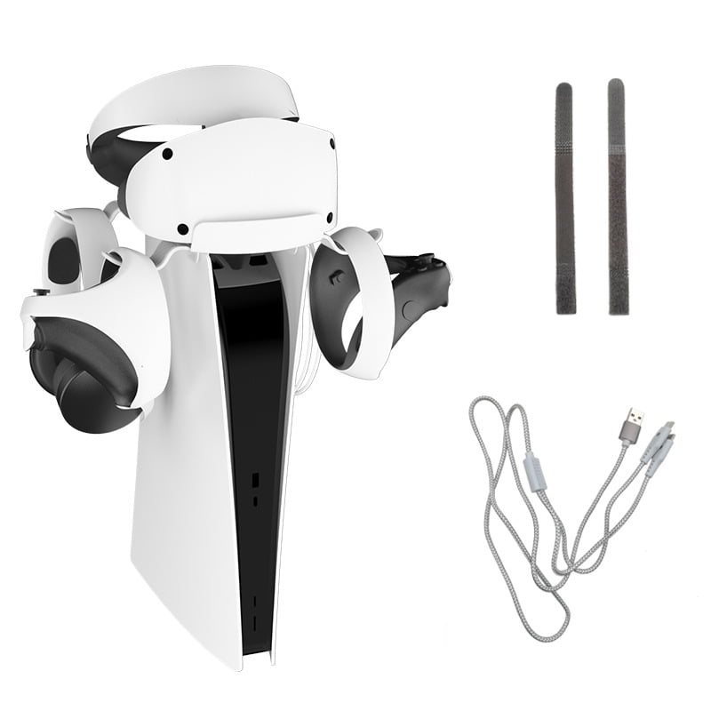 3-in-1 Storage & Charging Kit for PSVR2 - Headset Stand + Dual ...