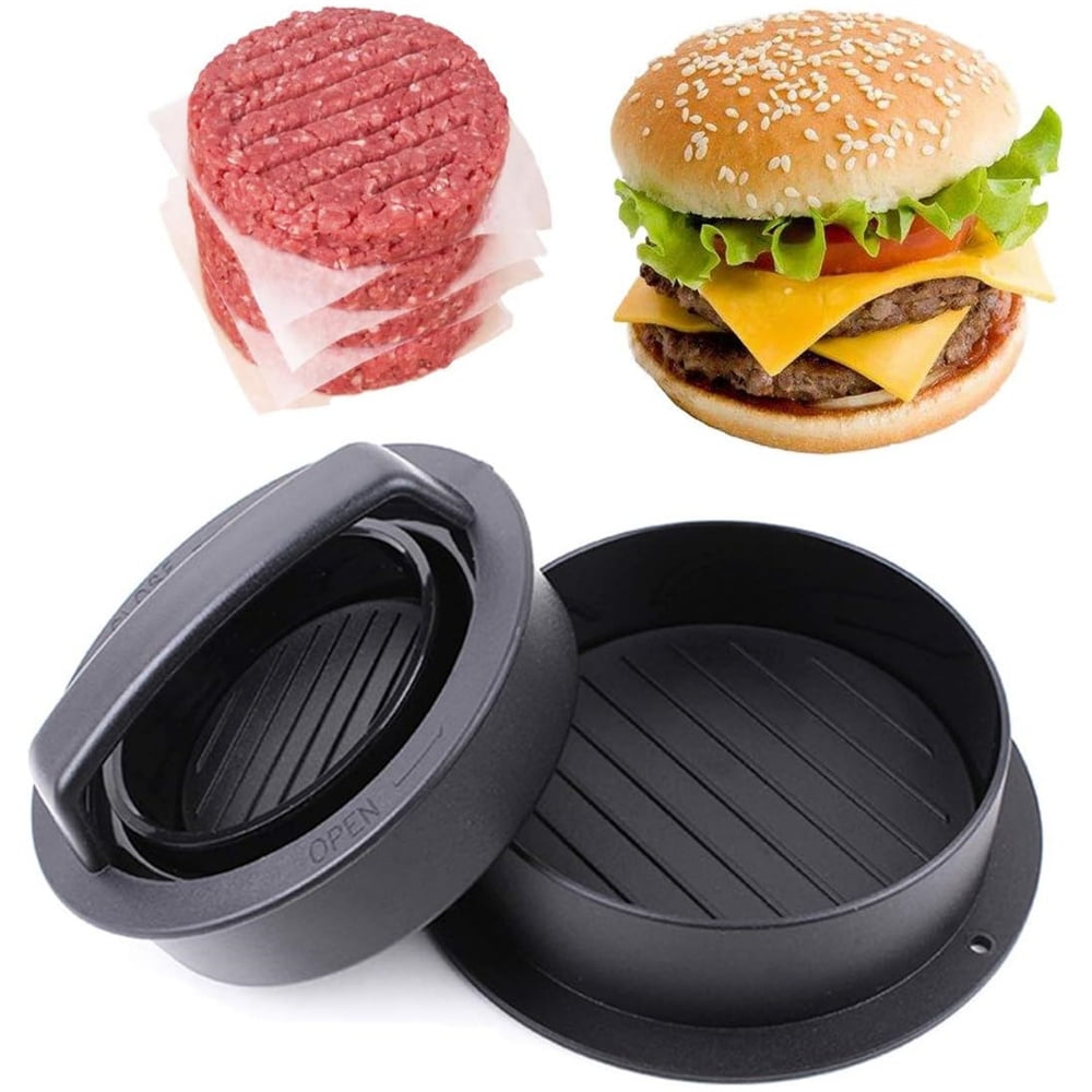 3-in-1 Stuffed Burger Press,Multi-Purpose Hamburger Press Patty Maker ...