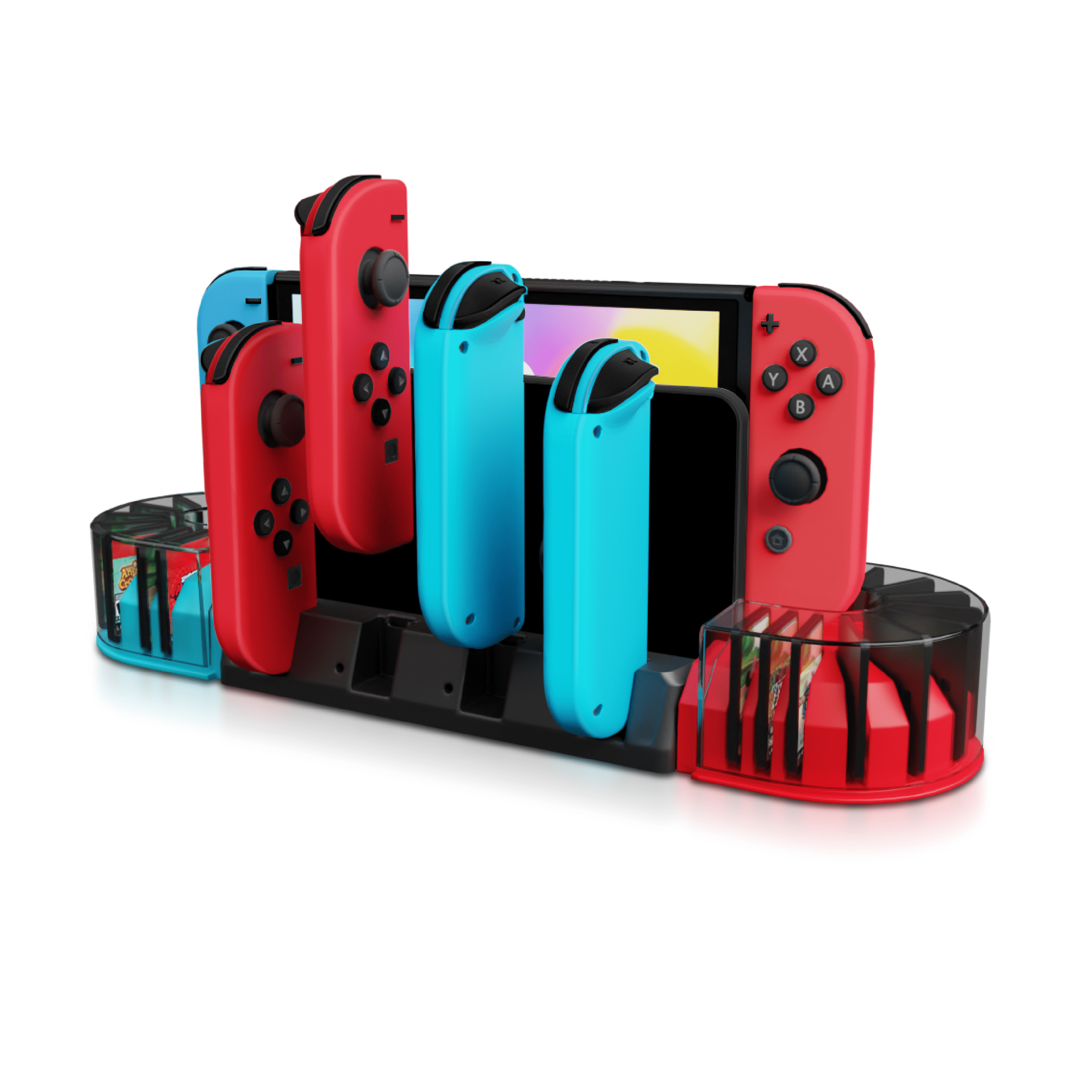 3-in-1 Switch Dock Charger - Joy-Con Controller Charger Dock and ...