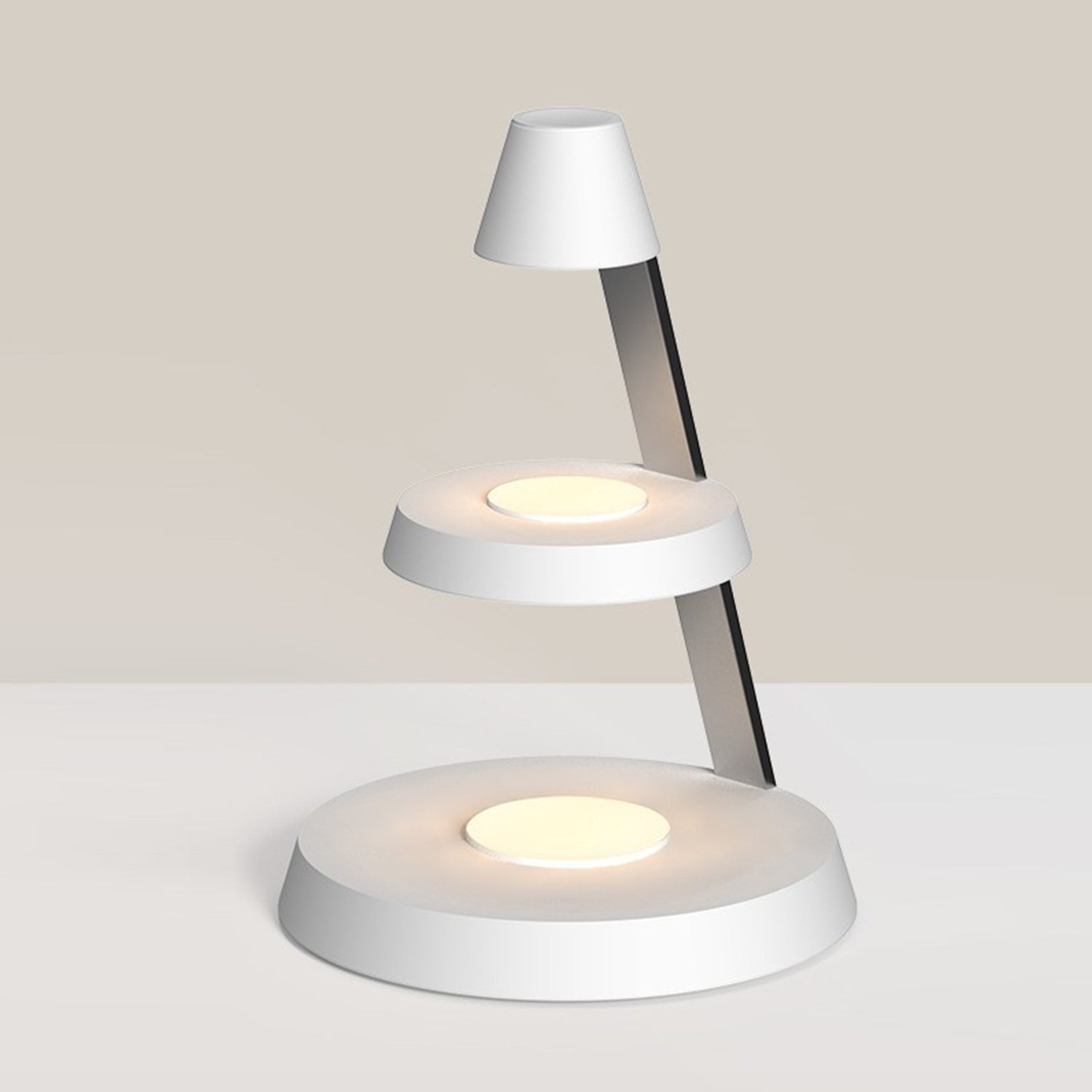 3-in-1 Table Lamp with Wireless Charging, iPhone Fast Charging Table ...