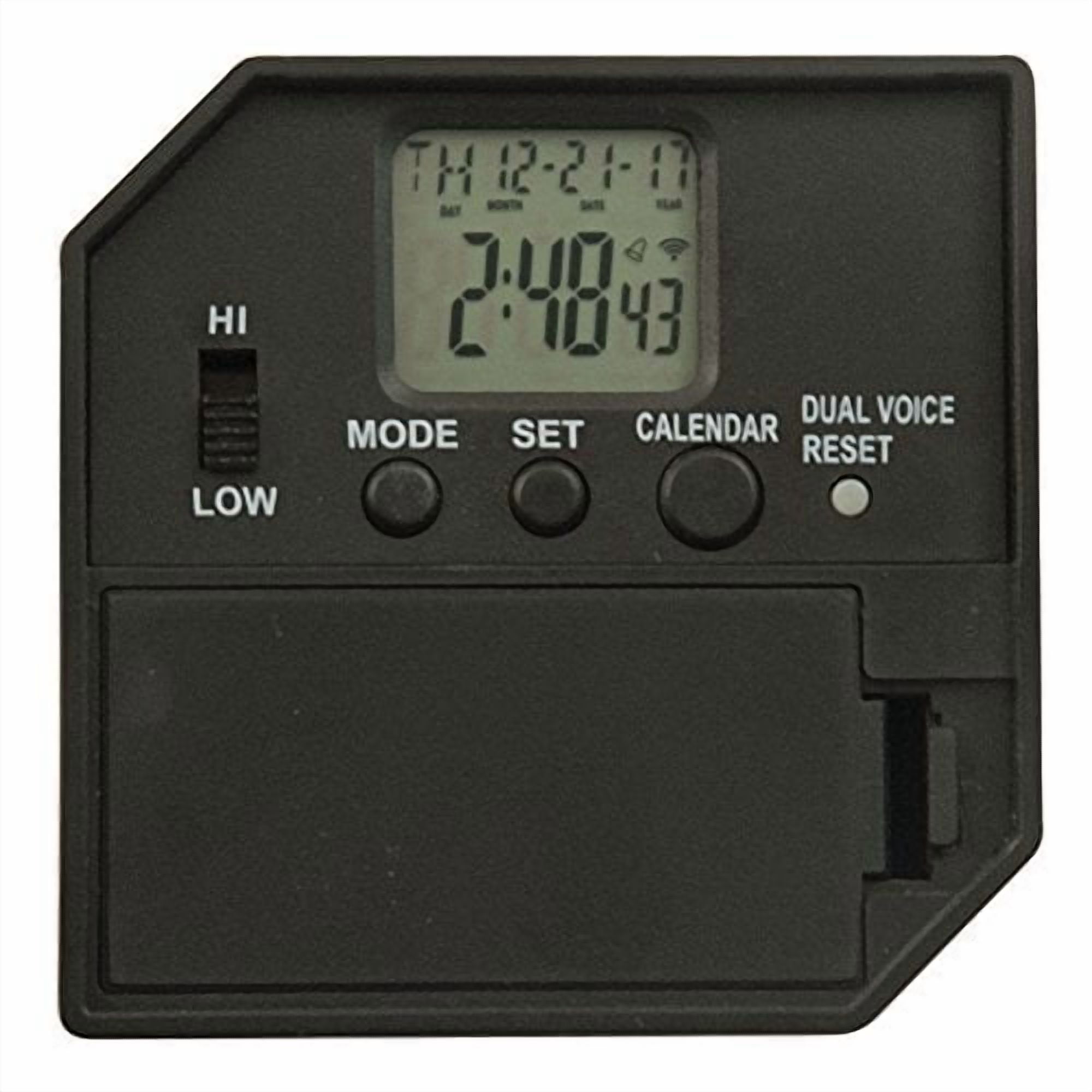 3-in-1 Talking Super Cube Clock for The Visually Impaired - Walmart.com