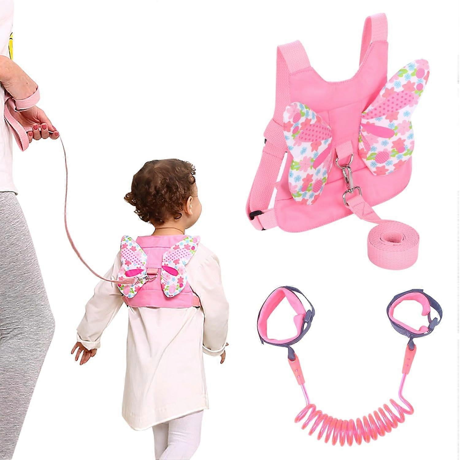 3 in 1 Toddler Harness Leashes Anti Lost Wrist Link, Kids Harness Leash ...