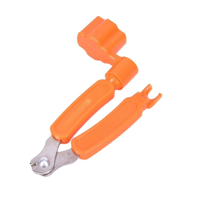 3 in 1 Tool Guitar Winder + String Cutter + Pin Puller for Guitar Banjo ...
