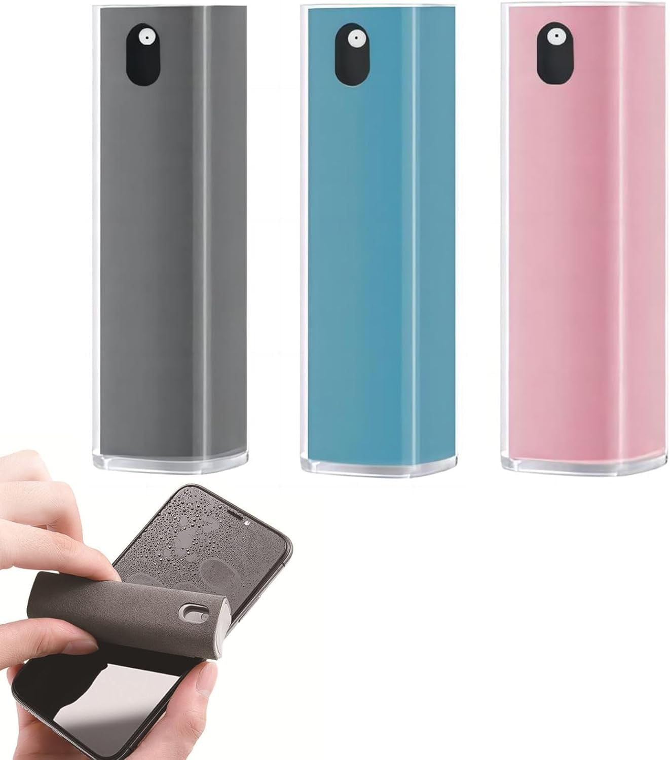 3-in-1 Touch Screen Cleaner Spray - Portable & Reusable Anti ...