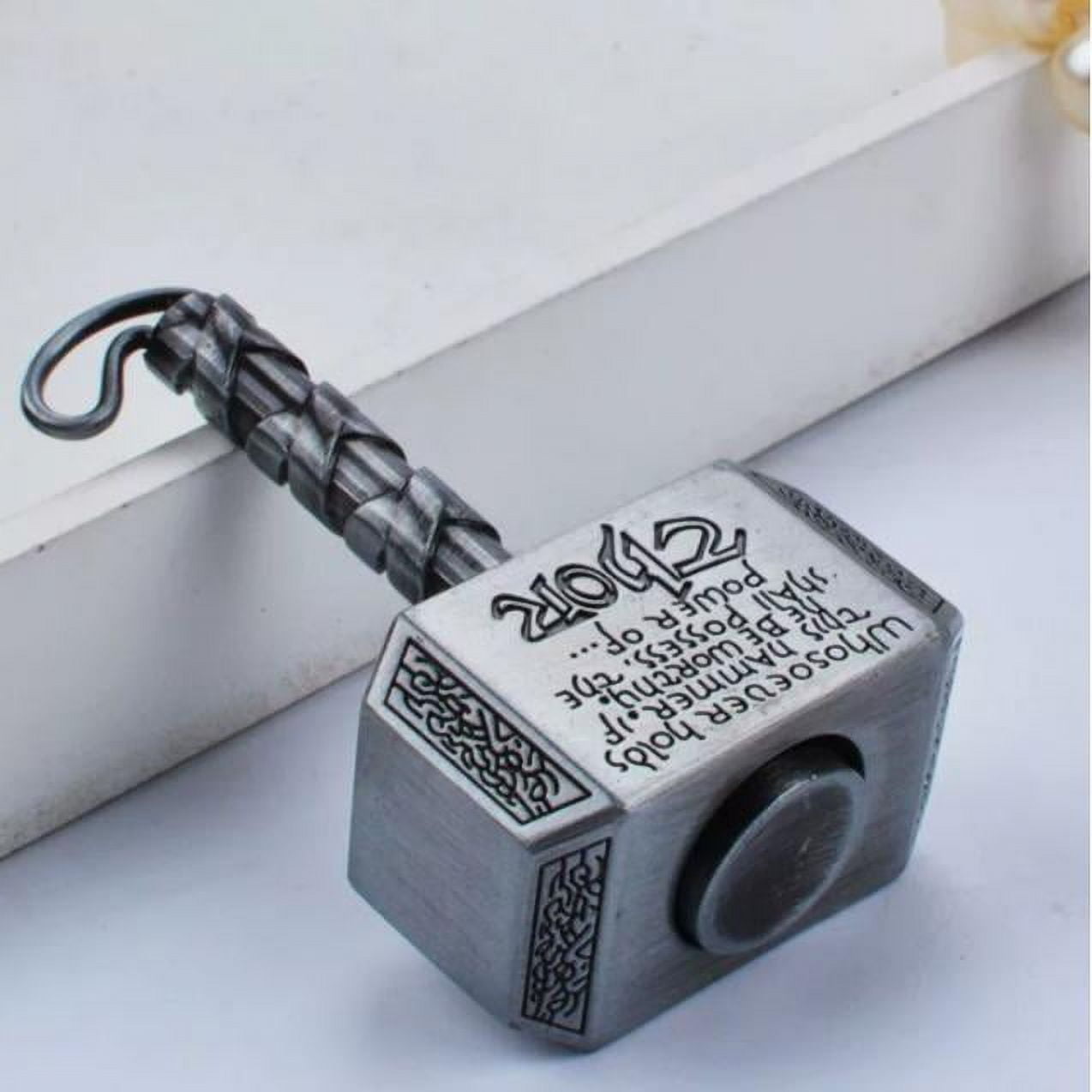 3-in-1 Transformable Coin Spinner & Thor's Hammer Fidget Spinner – High ...