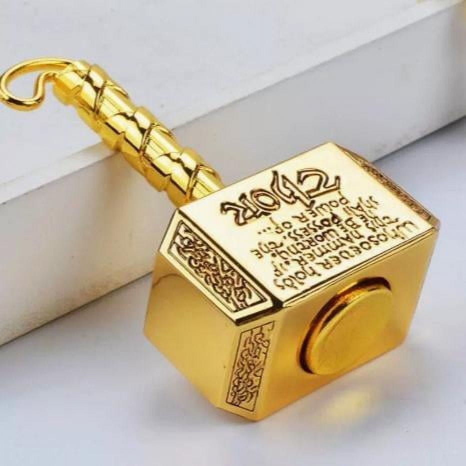 3-in-1 Transformable Coin Spinner & Thor's Hammer Fidget Spinner – High ...