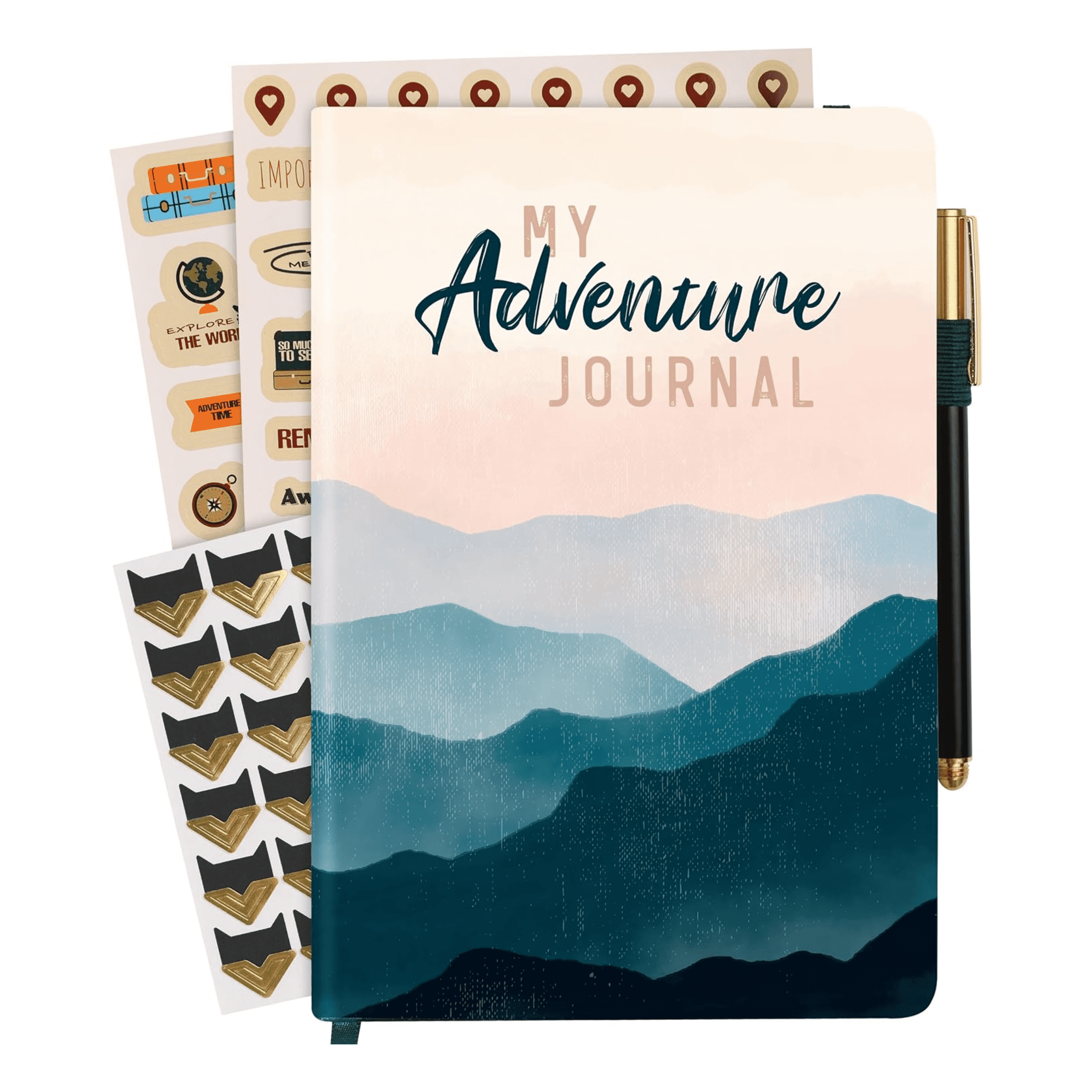 3-in-1 Travel Journal for Women - My Adventure Book, Travelers Notebook ...