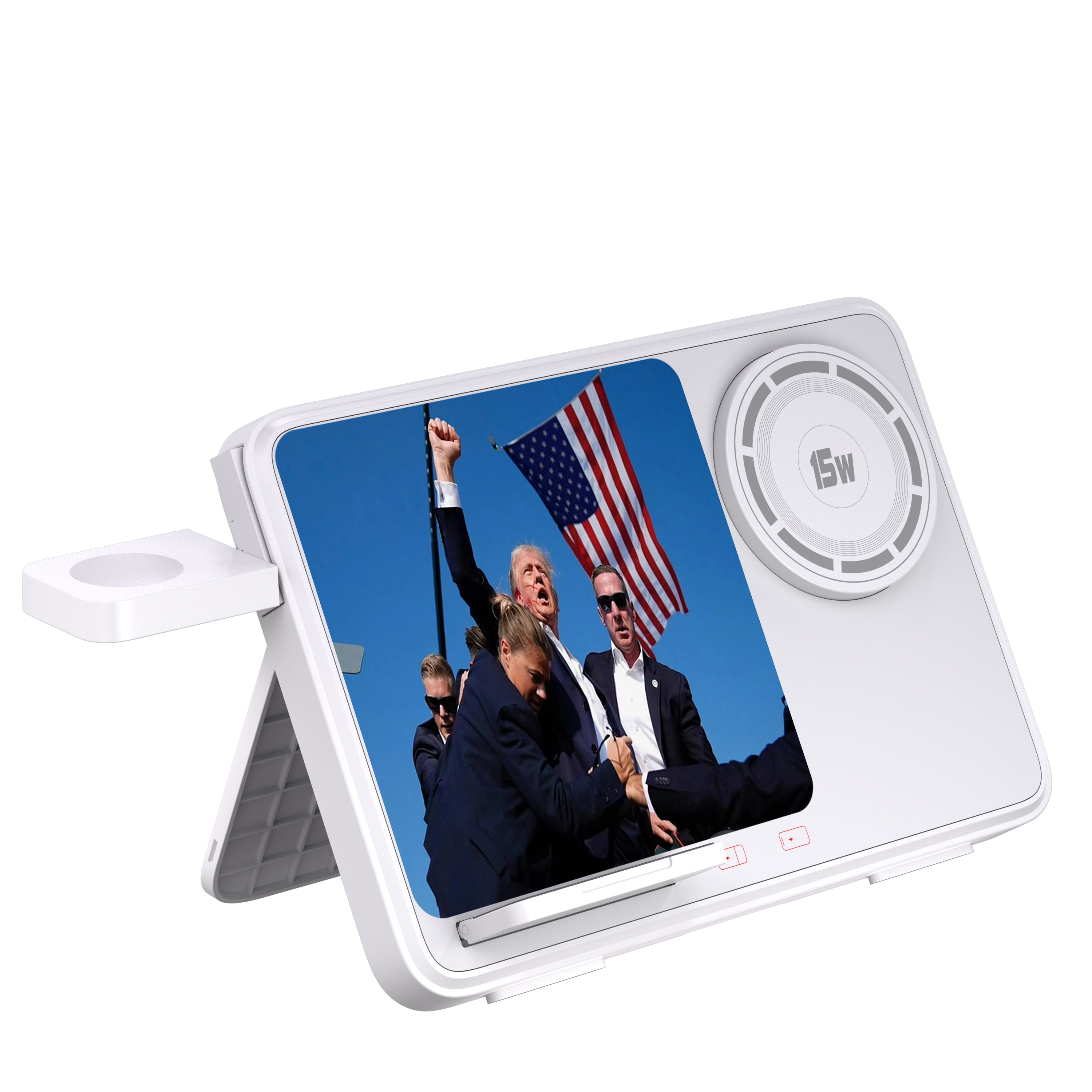 3 in 1 Travel-friendly Fast Magnetic Wireless Charging Station with ...