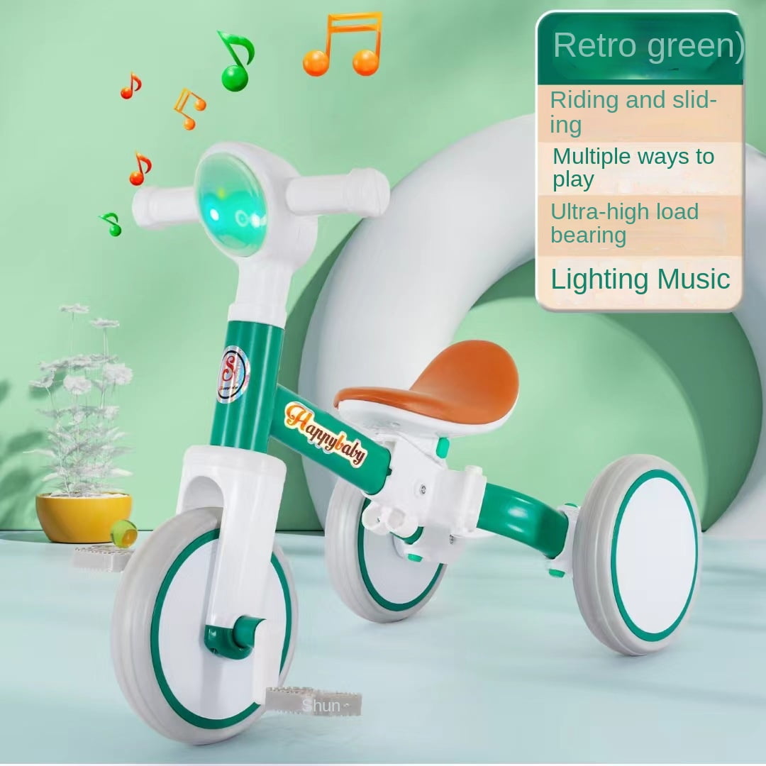 3 in 1 Tricycle, Toddler bicycle with Sliding - Walmart.com