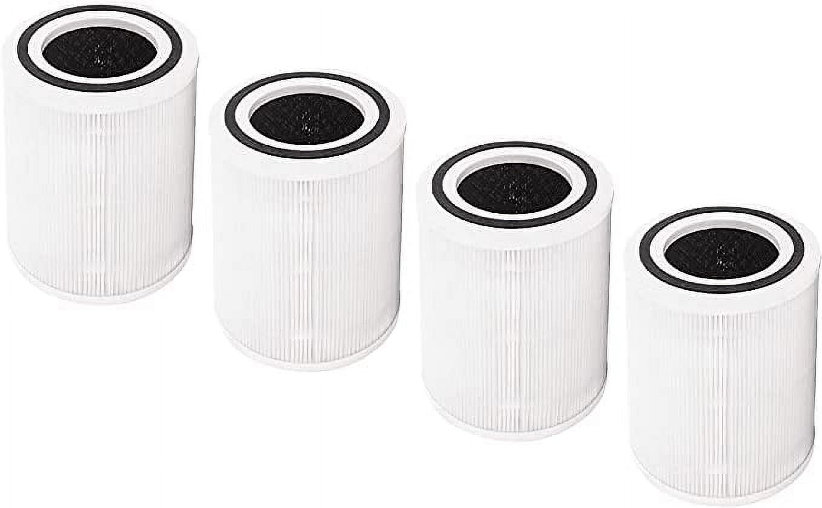 Nispira 3-in-1 HEPA Replacement Filters for Core 400S Air Purifier, 4 ...