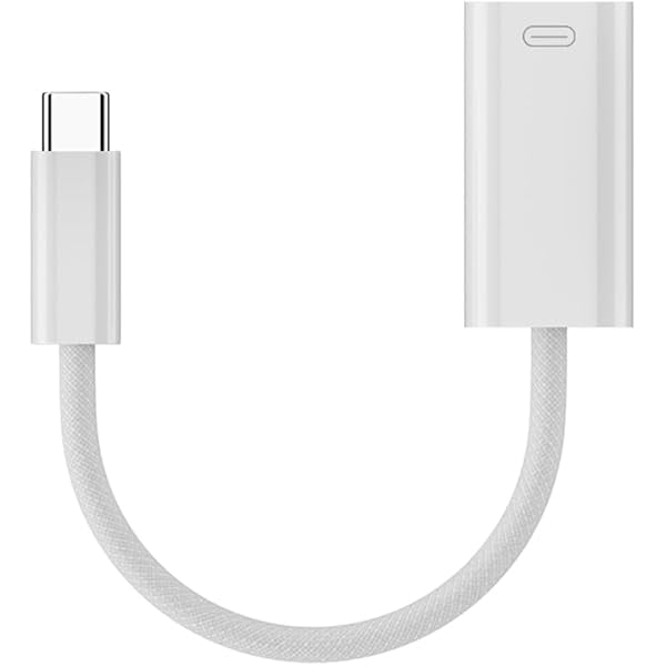 3-in-1 USB C to Lightning Adapter, Support (Charging + Data + Audio), USB C Male to Lightning ...