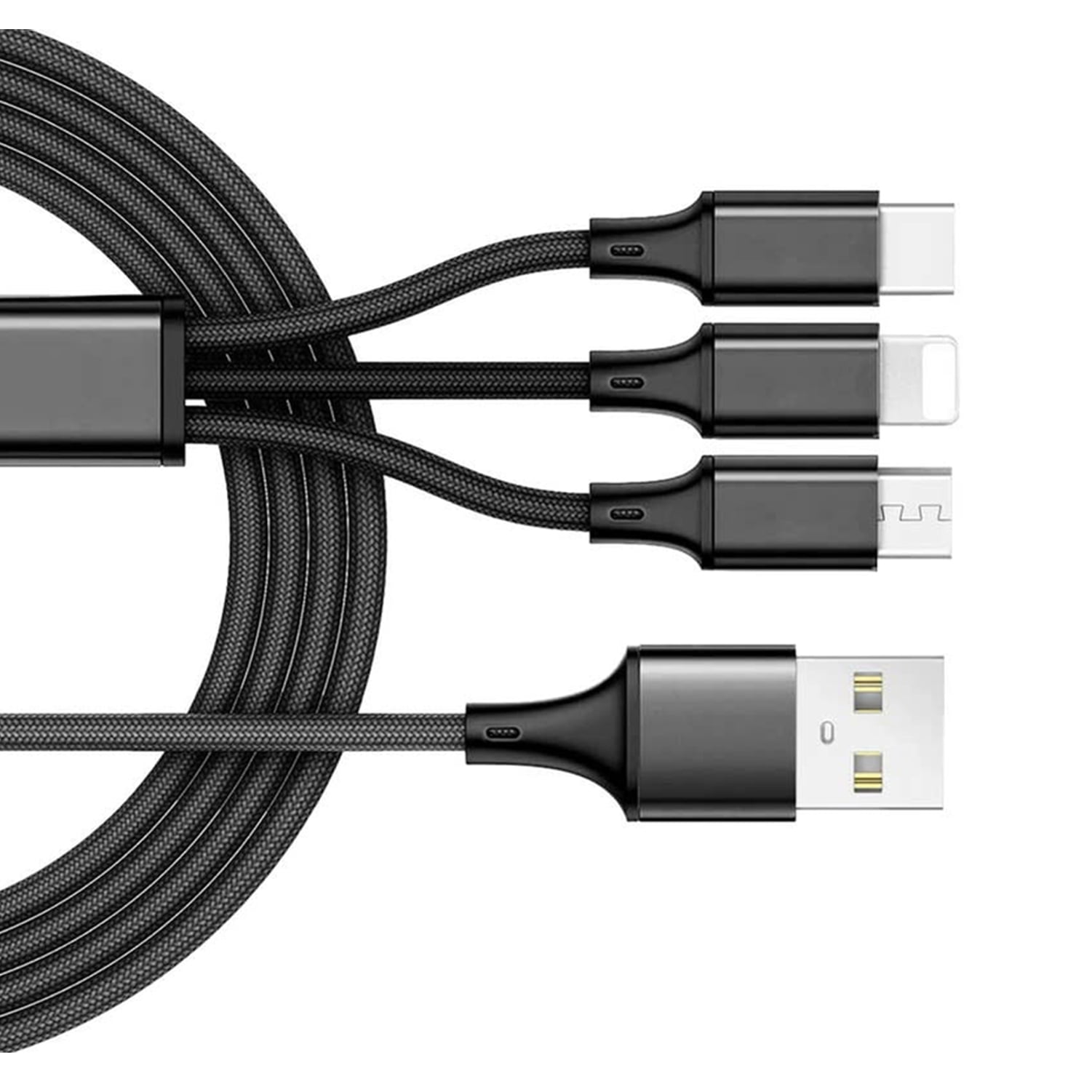 3-in-1 USB Cable for Samsung Galaxy A72/A52/A42/A32/A12 - Power Cord ...