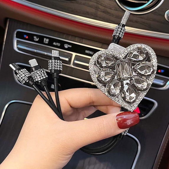 3-in-1 USB Multi Charging Cable for Car Auto with Fast Charging and ...
