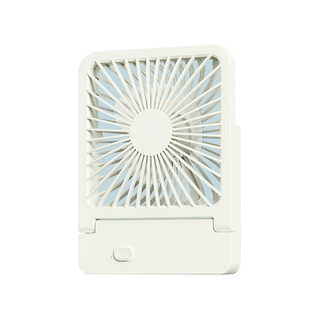 3-in-1 USB Rechargeable Desktop Office FanSmall Foldable Standing ...