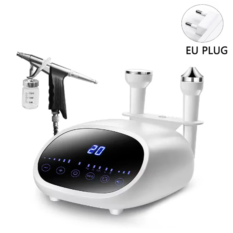 3-in-1 Ultrasonic Facial Massager - High Frequency Vibration Skin Care ...