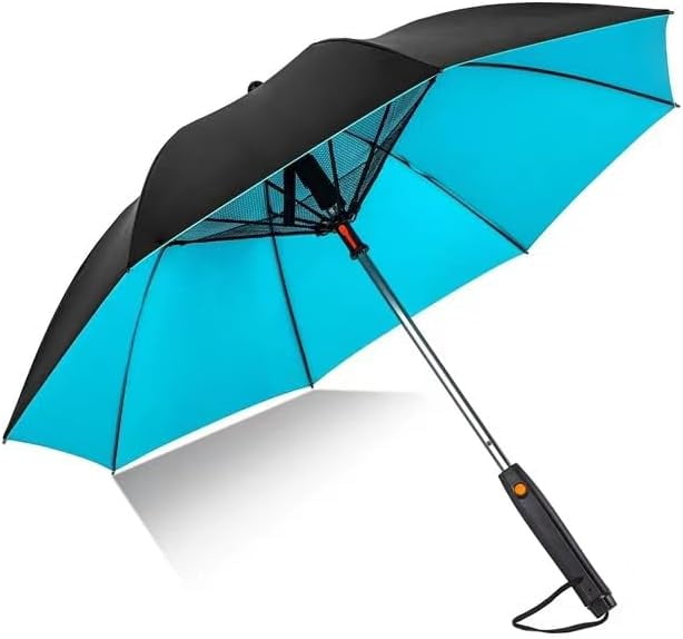 3 in 1 Umbrella with Fan and Mister, Misting Umbrella with Fan (Yellow ...