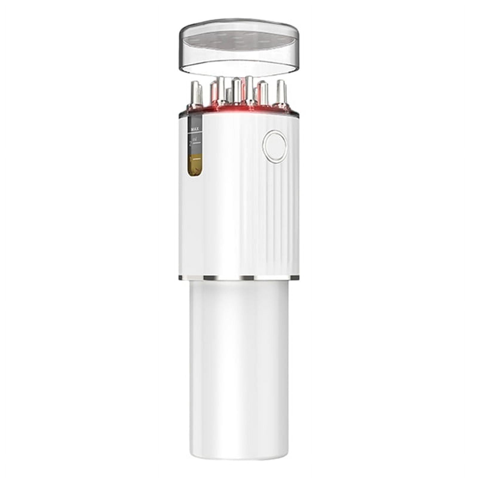 Vibrating Hair Oil Applicator & Scalp Massager Red Lights with 70Ml ...