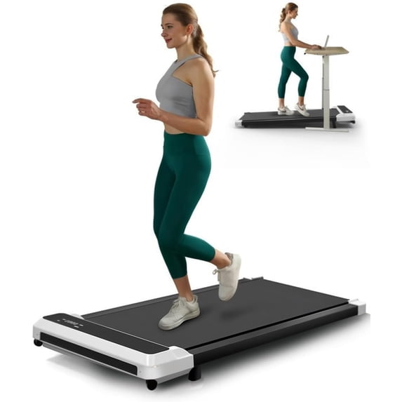 3-in-1 Walking Pad with Incline,2.5 HP Under Desk Treadmill for Home ...