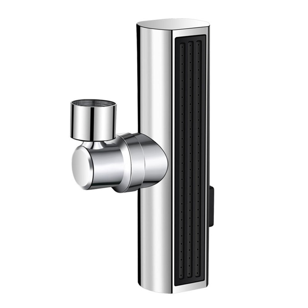 3 In 1 Waterfall Faucet Extender Anti-Splash Swivel Universal Pull Out ...
