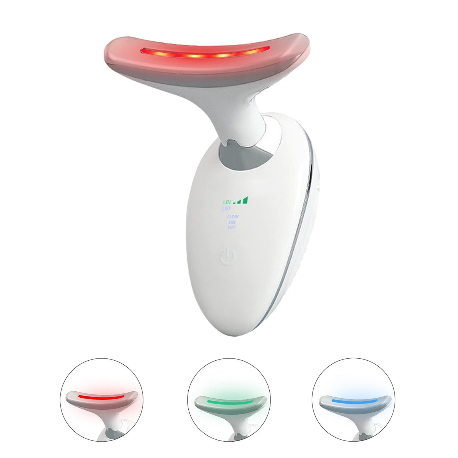 3-in-1 Wavy Chic Beauty Facial Massager, Fight Wrinkle Device Neck ...