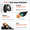 3-in-1 Weighted Vest Kit with Phone Holder & Water Pocket - Walmart.com