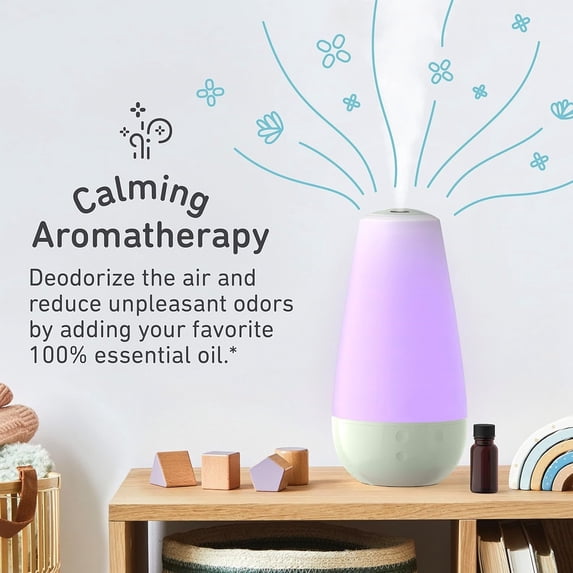 3-in-1 Whisper-Quiet Humidifier, Color Changing Night Light ...