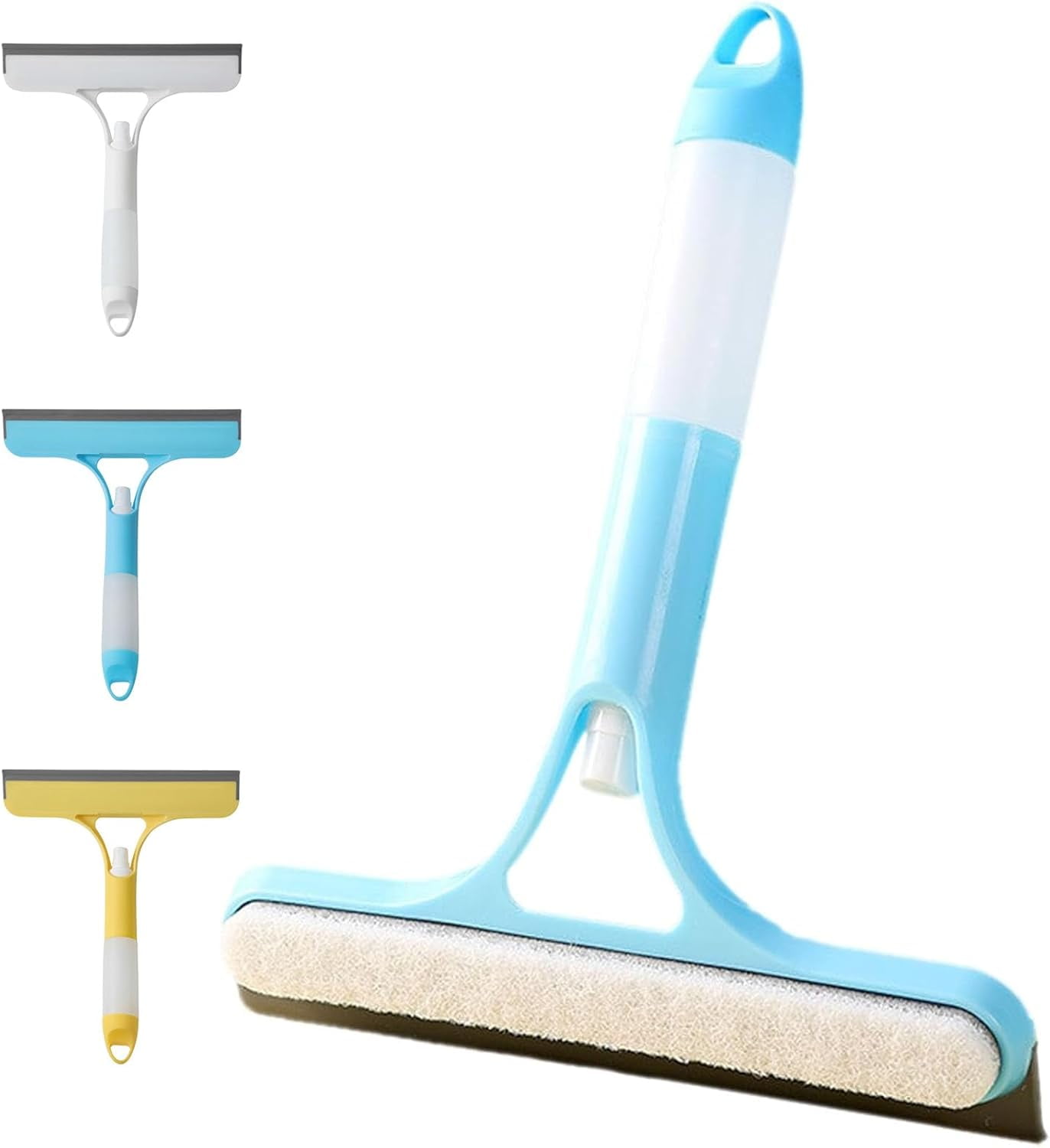 3 in 1 Window Cleaning Scraper, Mirror Squeegee with Sprayer - Walmart.com