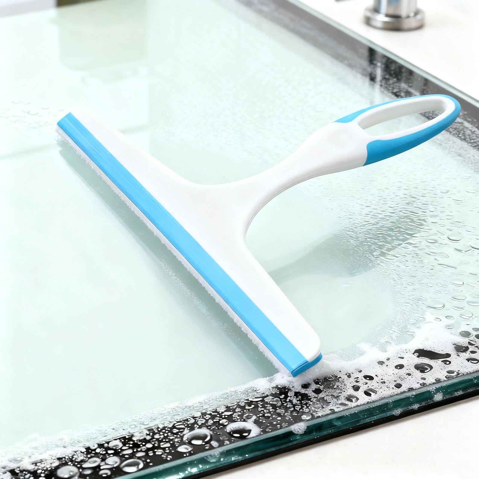 3 in 1 Window Cleaning Scraper,Window Squeegee with Sprayer for Glass ...