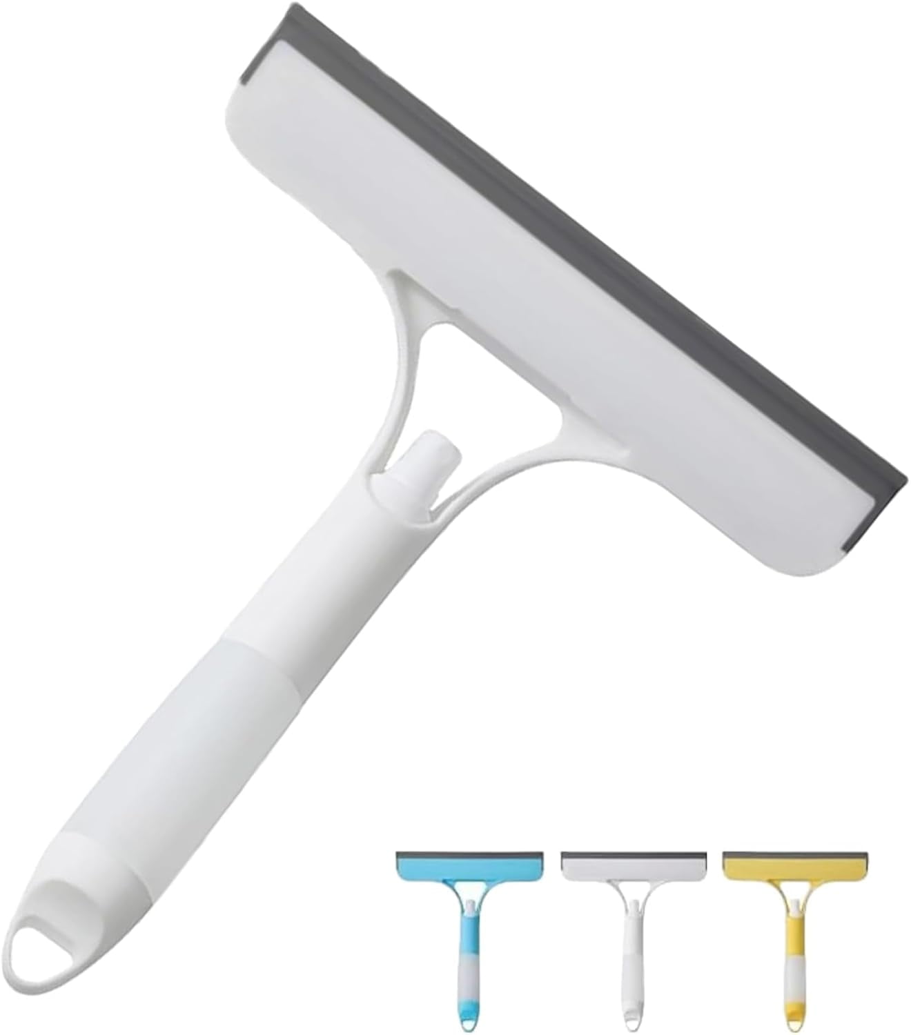3 in 1 Window Cleaning Scraper with Brush & Spray Bottle, All-Purpose ...