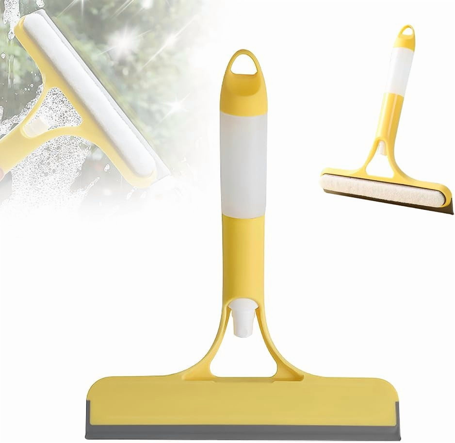 3 in 1 Window Cleaning Scraper with Spray Bottle - 2025 New Spray ...