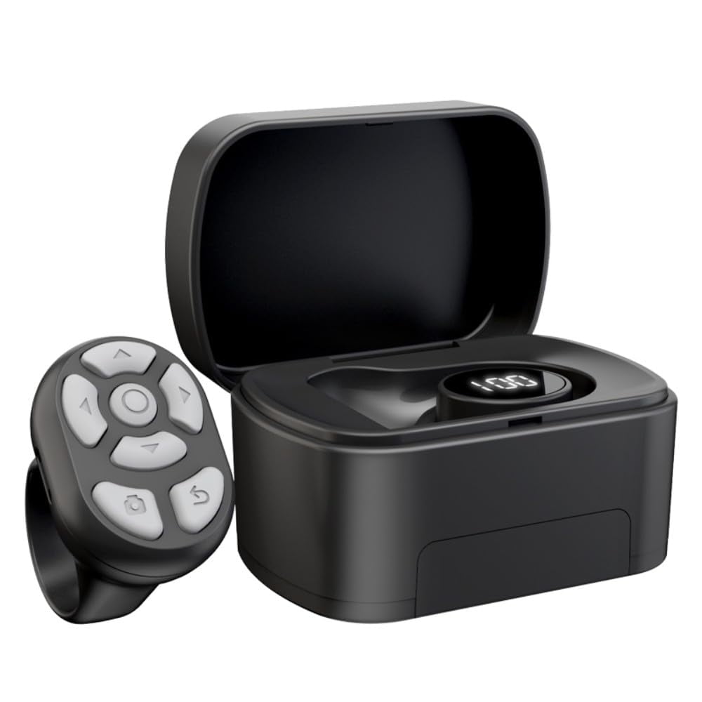 3-in-1 Wireless Mobile Selfie Cell Phone Remote Ring, Video Scroll ...