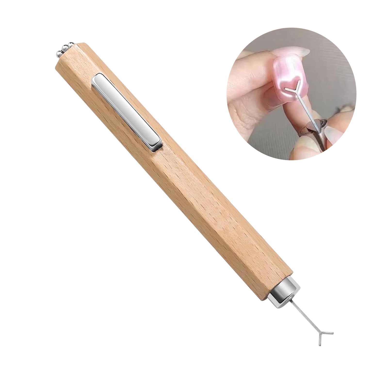 3-in-1 Wooden Handle Y-Shaped Nail Art Magnet, Rapid Forming Strong ...
