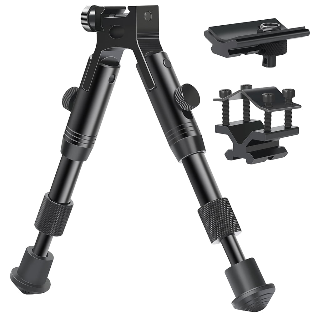 3 in 1 bipod + Rail Mount Adapter + Barrel Clamp Adjustable Height from ...