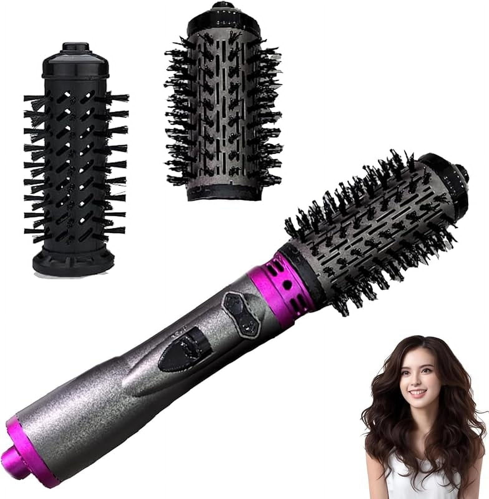 3-in-1 hot air styler and rotating hair dryer, Hot Air Styler and Rotating Brush, rotating hair ...