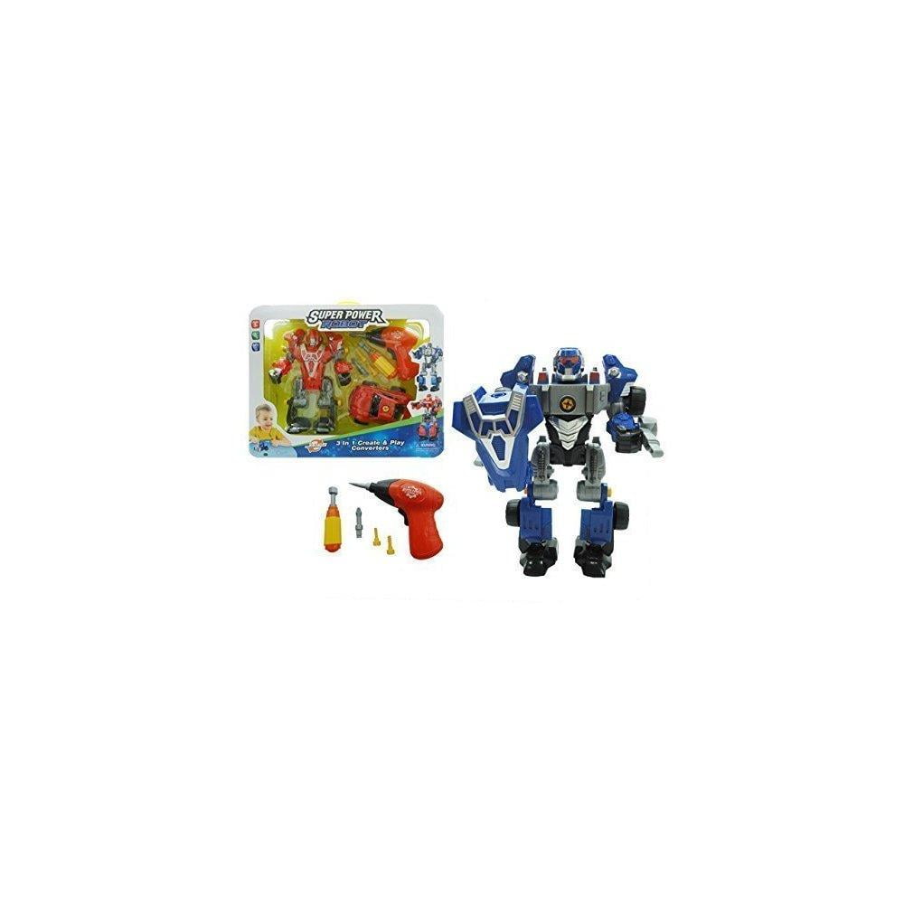 3 in 1 super power droid transforming mega robot toy - Walmart.com