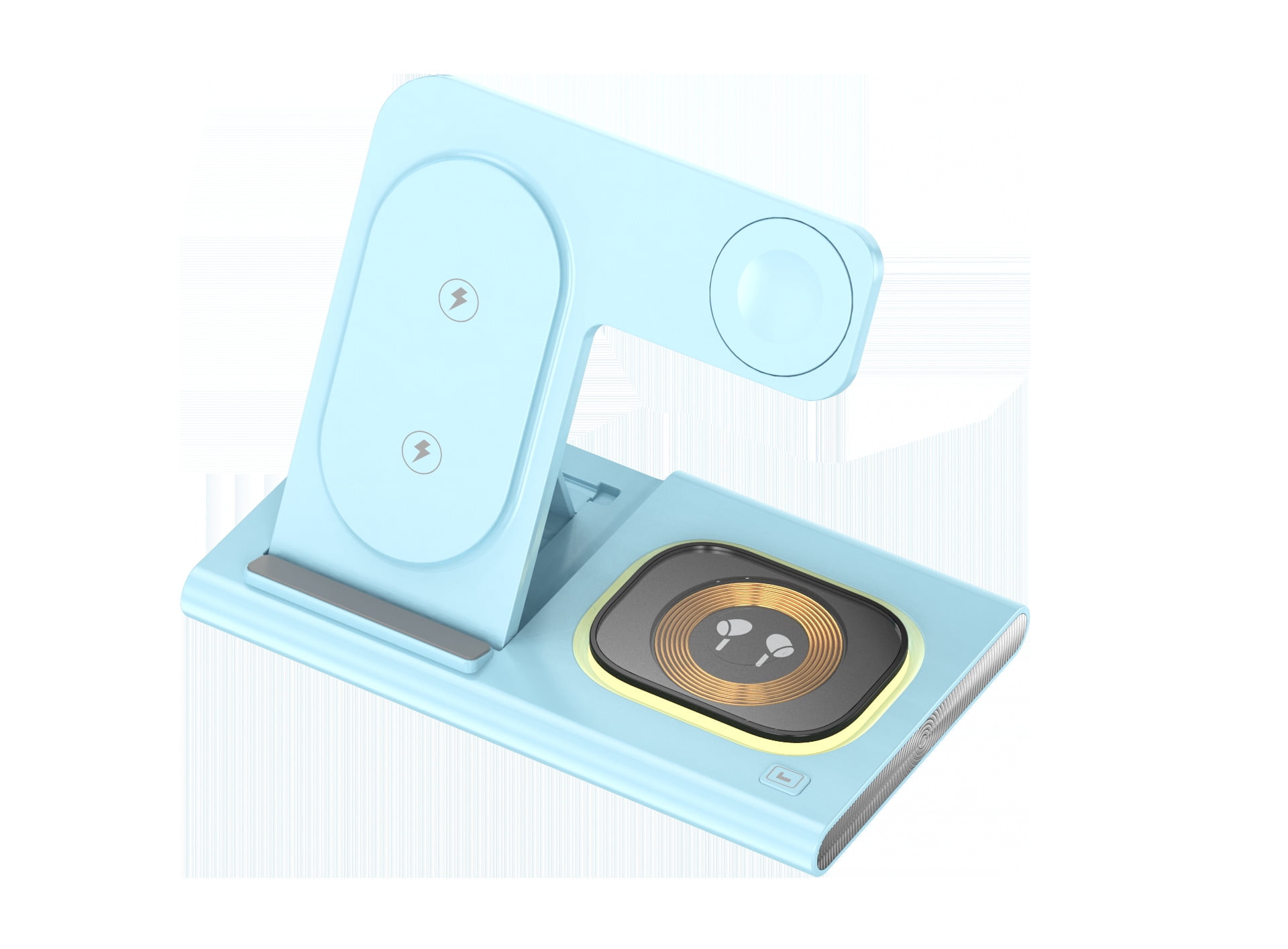 【3 in 1 wireless charger iphone】: A charging station for Apple devices ...