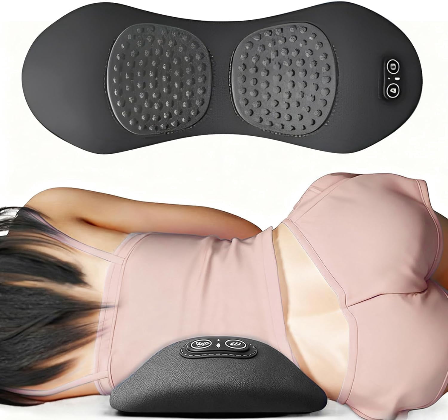 3-in-1Back Massager, 2025 Upgrade 3-in-1 Back Massager with Vibration ...