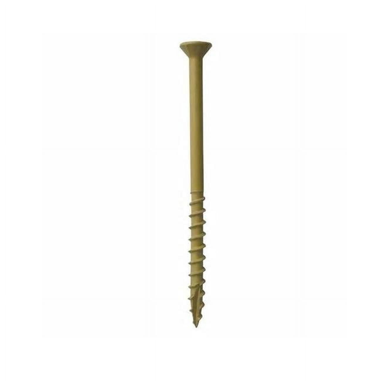 3 in. 5 lbs No.9 Star Screw, Tan - Case of 4 - Walmart.com
