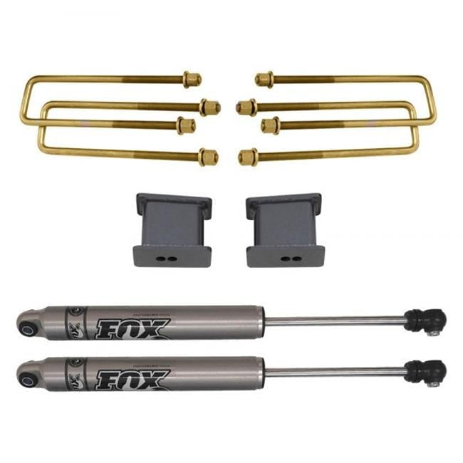 3 in. Blocks Rear Suspension Lift Kit for 2007-2017 Chevy Silverado ...