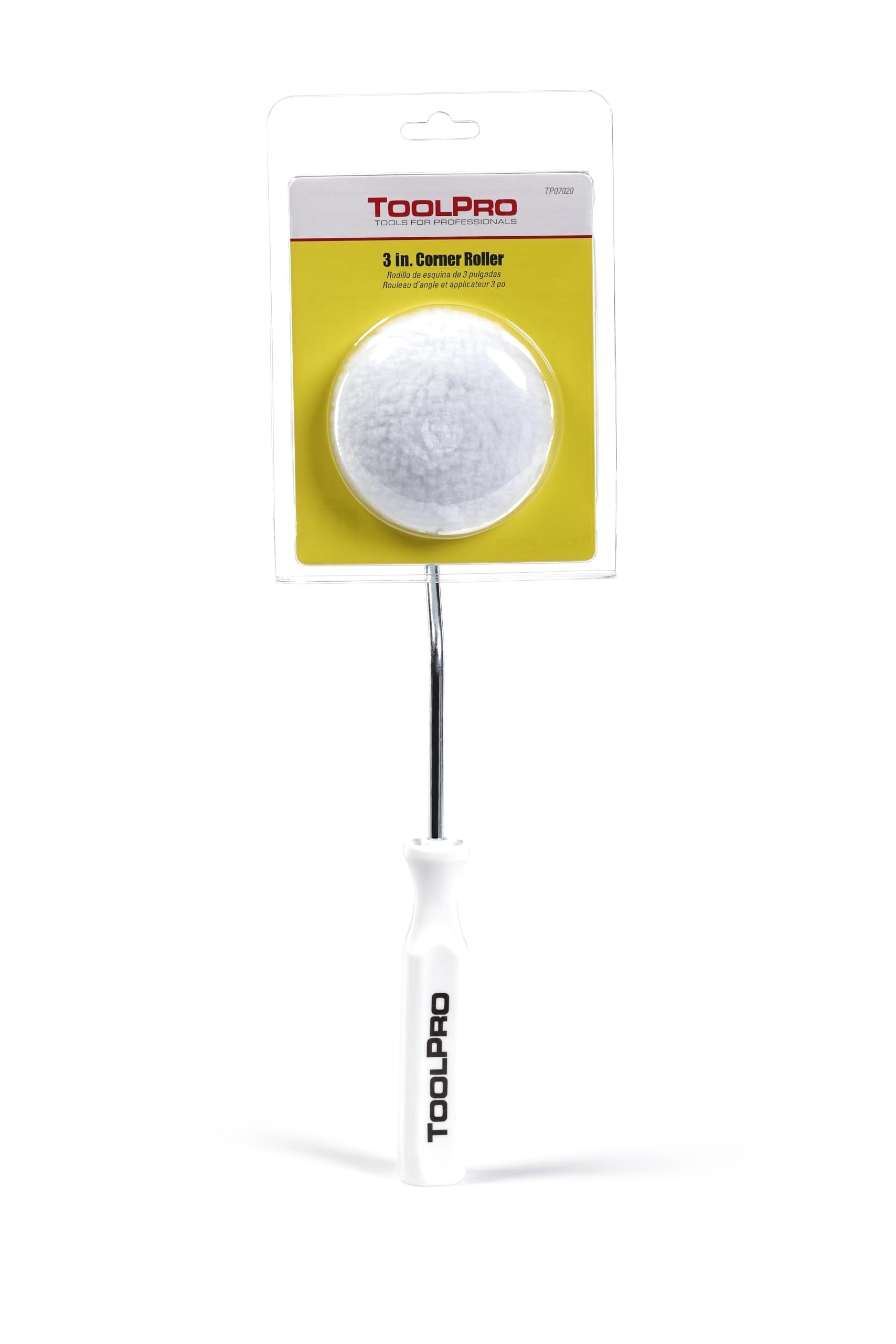 Toolpro 3-Inch Corner Roller and Applicator for Small Indoor Surfaces ...