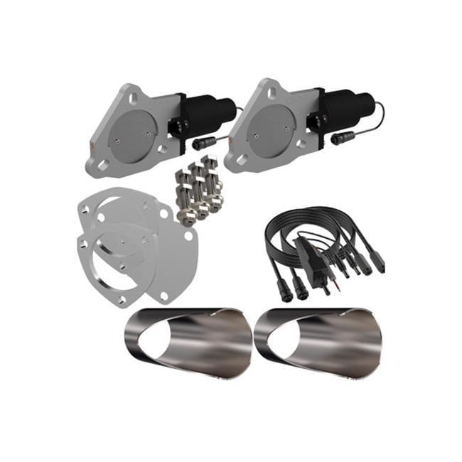 3 in. Dual Electric Valves, Wiring, 1 Toggle Switch & 2 2.75 in. Diy ...