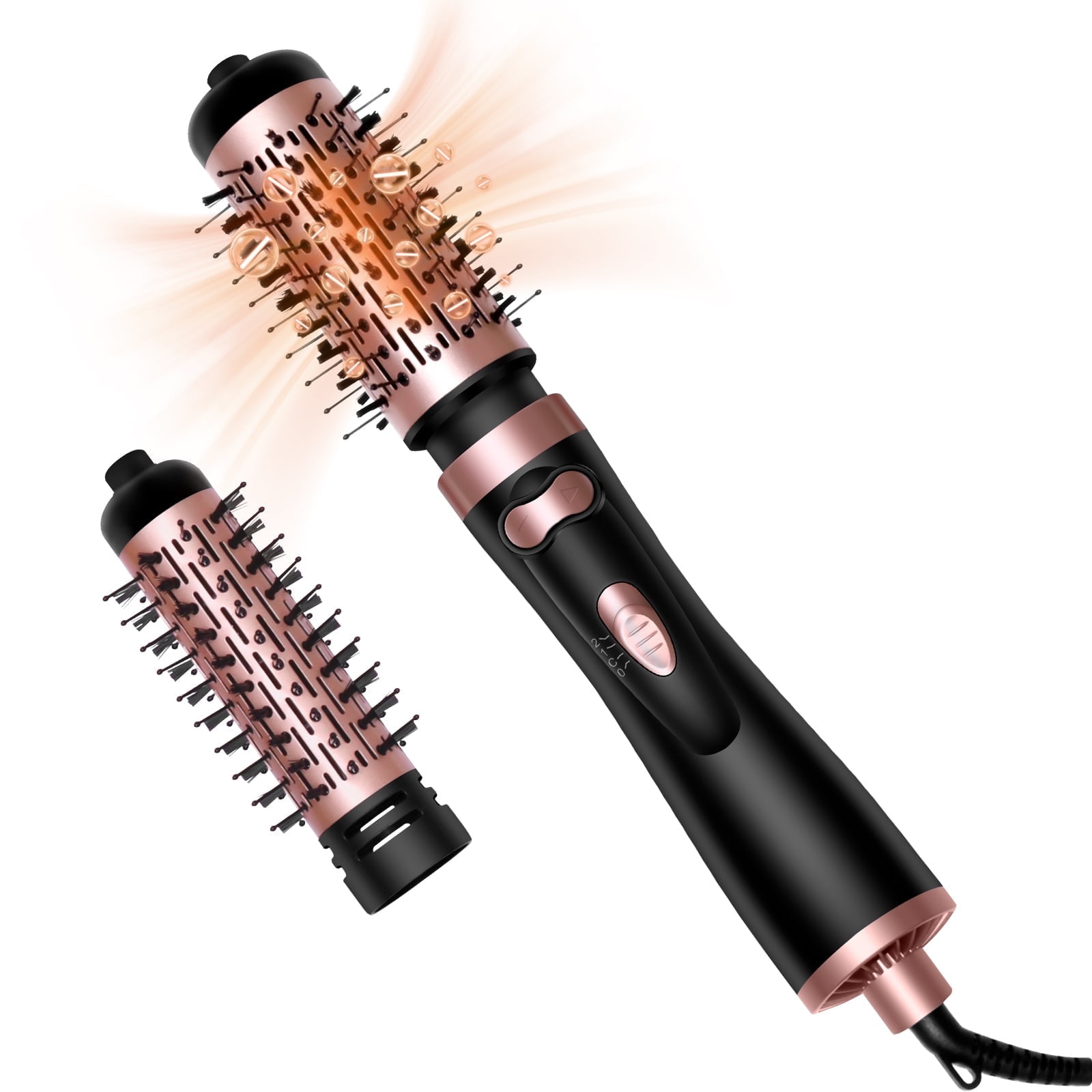 TrimTide 2-In-1 Hot Air Brush And Rotating Hair Dryer Multifunction ...