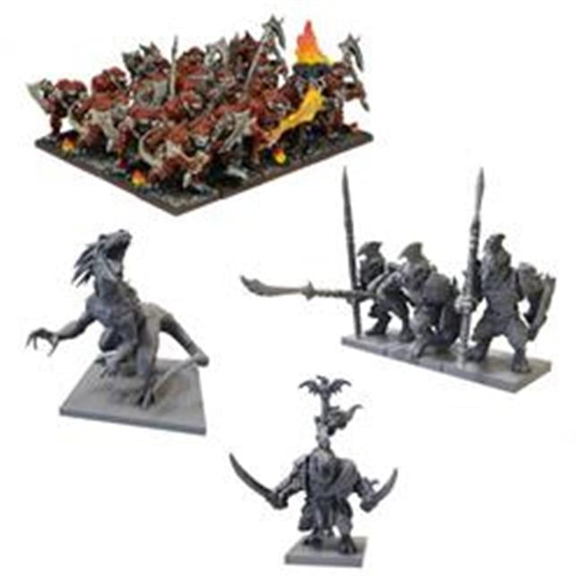 3 in. Kings of War 3rd Edition Salamander Army Miniatures - Walmart.com