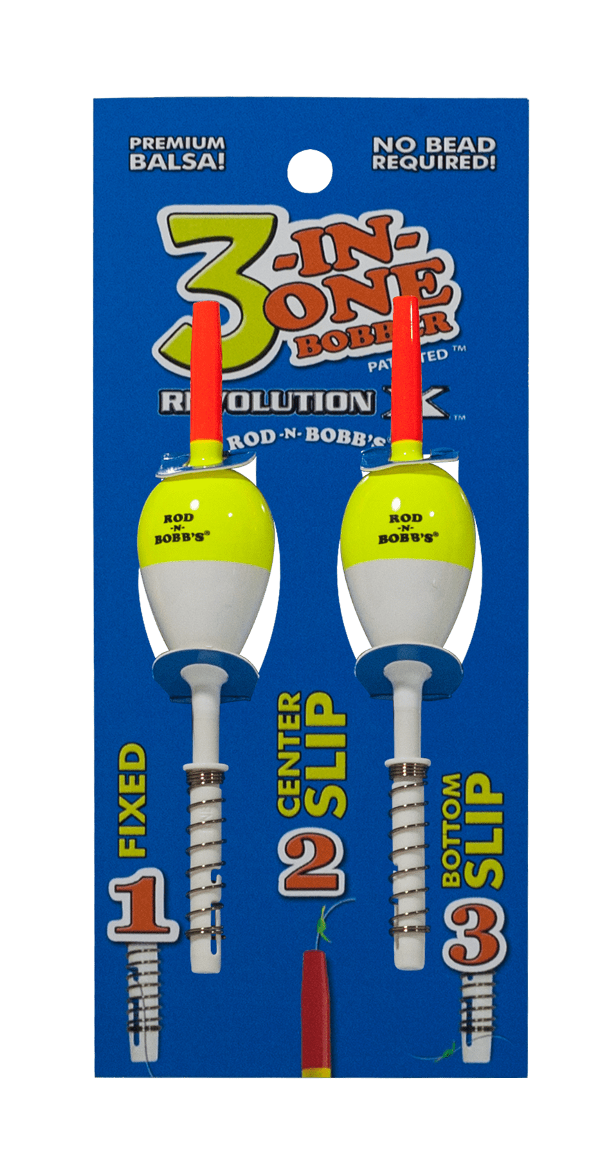3-in-One Revolution X 7/8 Inch Oval Stick Bobber - 2 Pack - Walmart.com